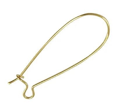 Gorgeous Earring Hooks Hoops in Silver, Gold, Rose Gold