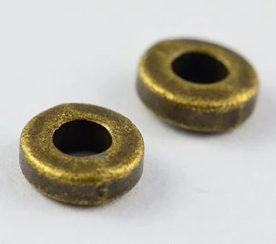 Column Bronze Metal Spacer Beads - Newly Added!!