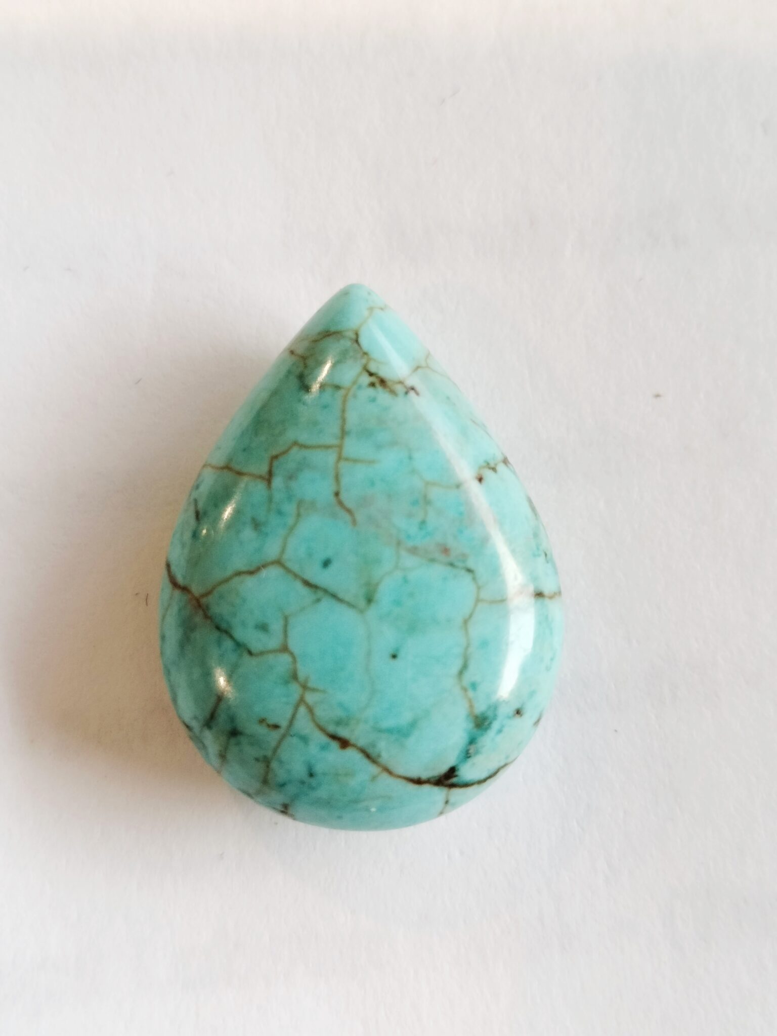 Beautiful Natural Teardrop Turquoise Gemstones