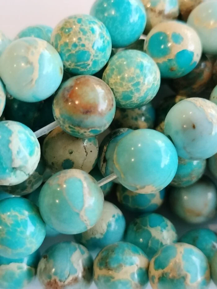 Beautiful Natural Imperial Jasper Gemstones (6mm) - BUY NOW!