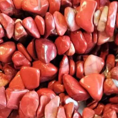 Genuine Natural Red Stone Jasper Chips Gemstones