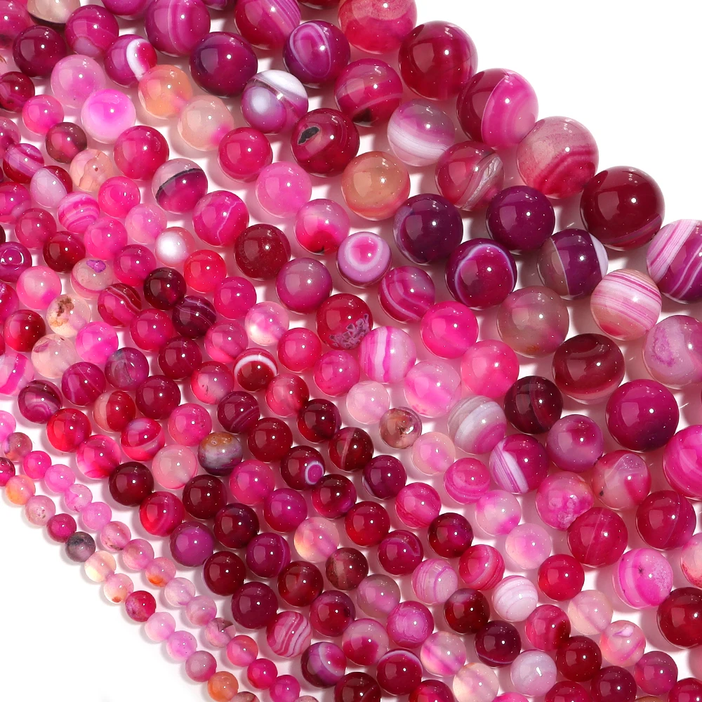 Pink Natural Agate Gemstones
